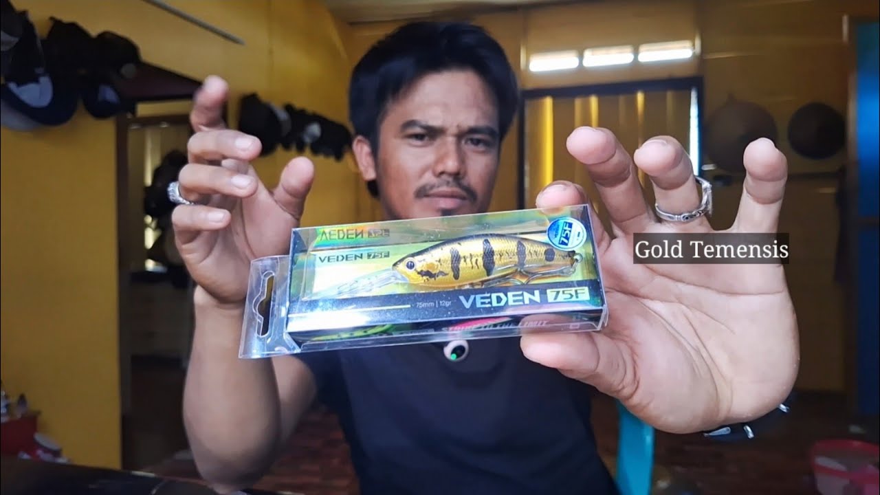 WARNA TERBARU LURE DARI EKSODUS VEDEN 75F 🔥🔥 - YouTube