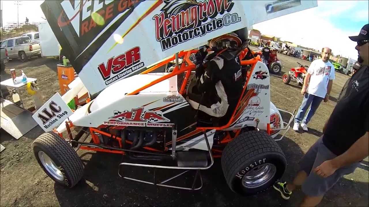 Alissa Geving Qualification Run at Petaluma Speedway August 24th 2013 ...