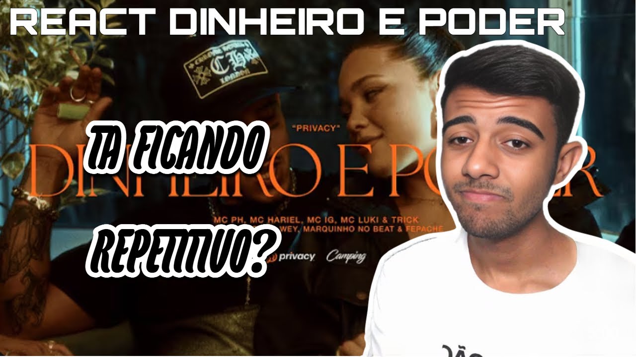 Diorgenes REACT DINHEIRO E PODER (Privacy) - MC PH, MC IG, MC Hariel ...