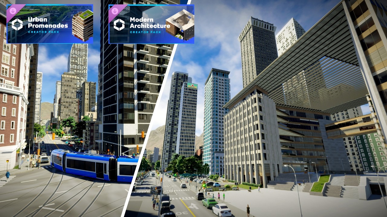 How the Modern Architecture and Urban Promenades packs changed this ...