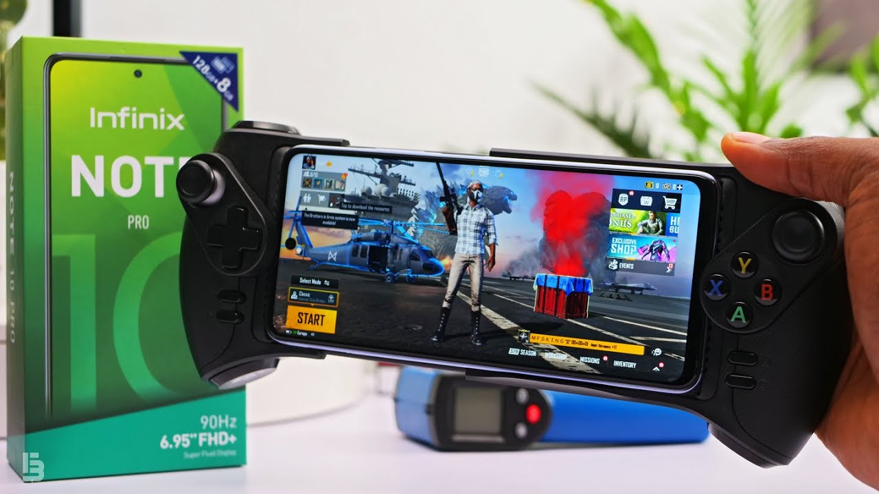 Infinix Note 10 Pro Gaming Review, Heating and Battery Test - YouTube