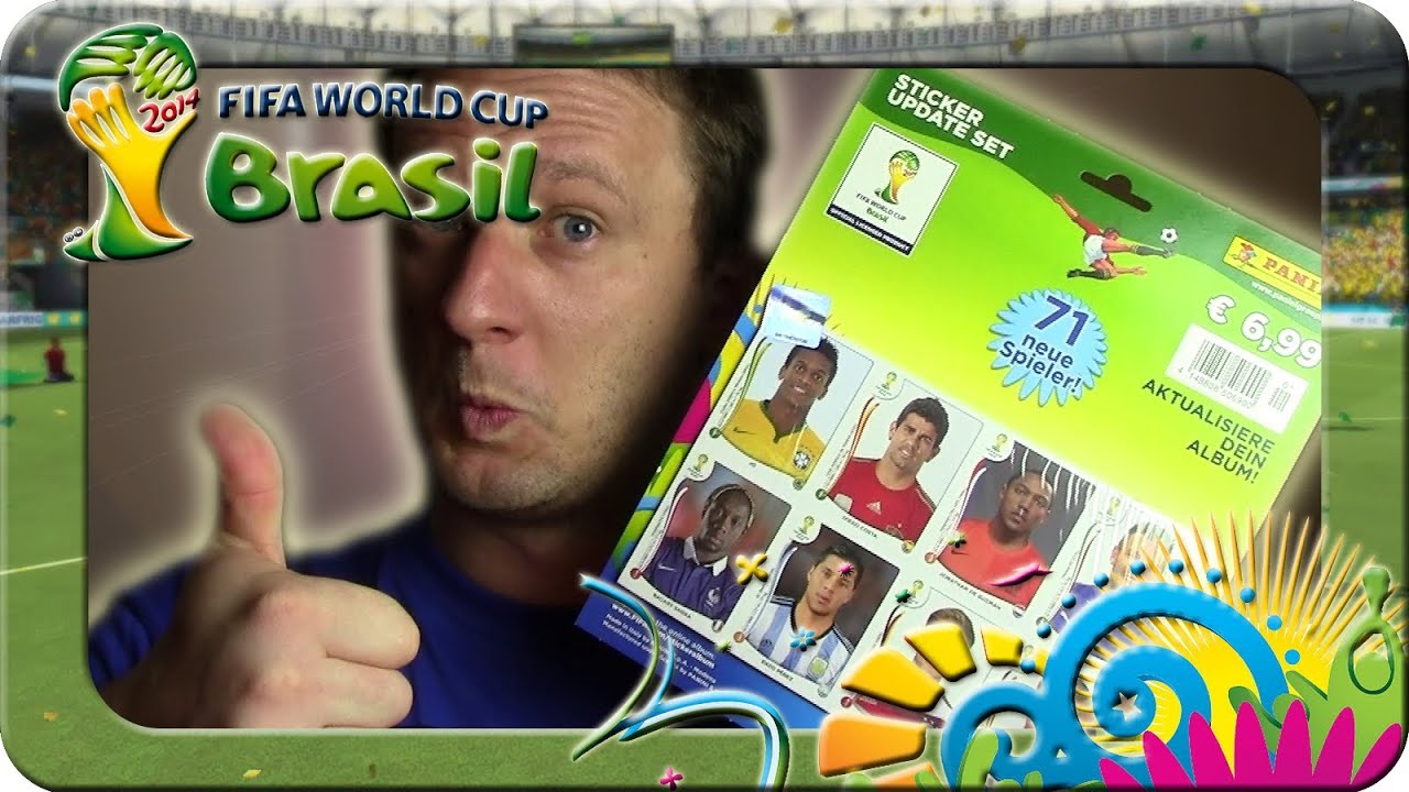 Panini Fifa World Cup Brasil 2014 STICKER UPDATE SET + Album Update ...