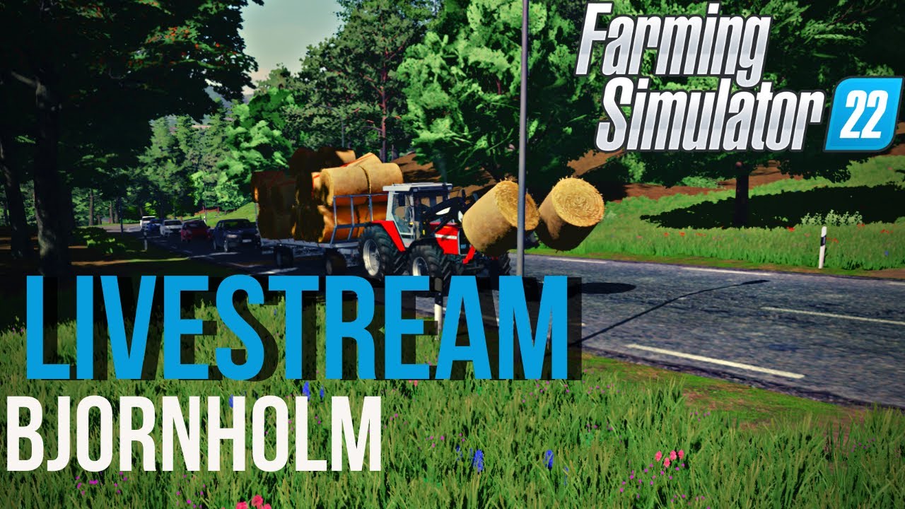 FS22 Bjornholm Livestream - YouTube