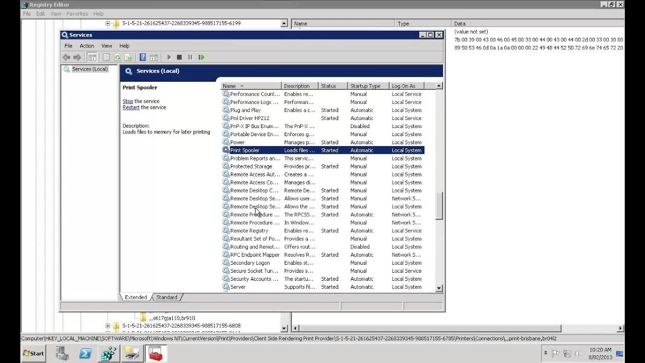 Client Side Rendering Printing Issue (Error 0x00000002) - YouTube