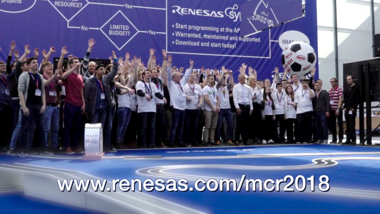 Renesas MCU Car Rally 2017 - YouTube