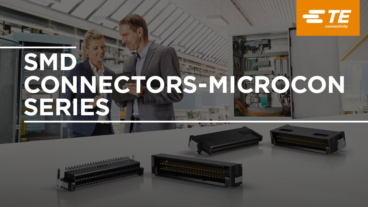 ERNI MicroCon - miniaturized, double row Finepitch connectors - YouTube