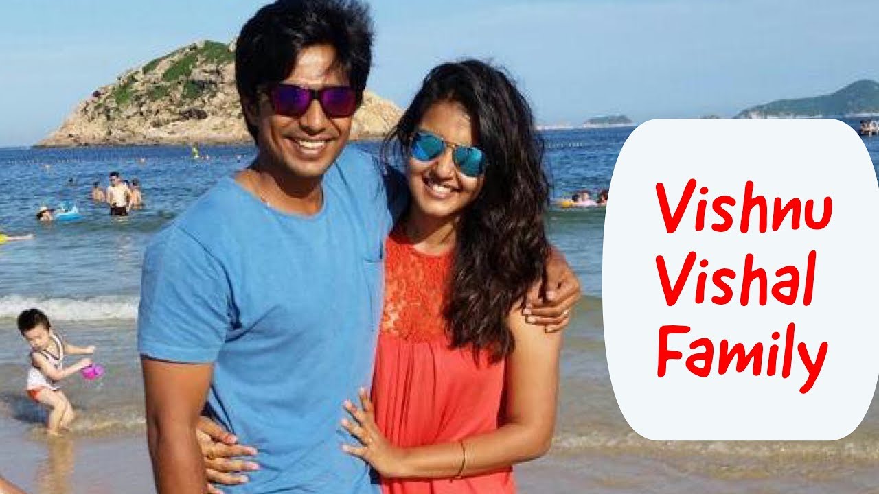 Vishnu Vishal Family | Photos with Rajini and ARYAN - YouTube