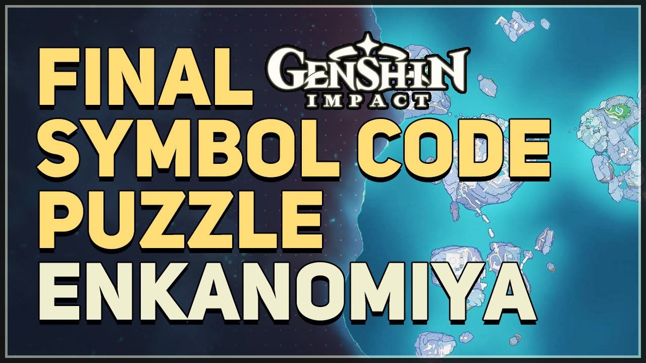 Final Enkanomiya Symbol Code Sequence Genshin Impact - YouTube