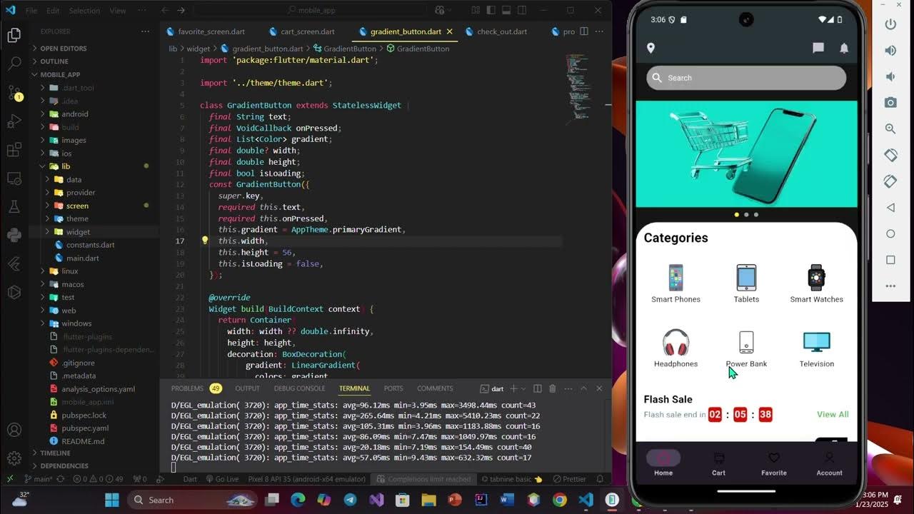 Flutter E-Commerce App Demo | Source Code Included - YouTube