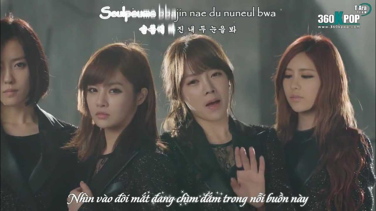 [Vietsub +Kara] T ara - Cry Cry (Ballad ver.) {T ara Team @ 360Kpop} - YouTube