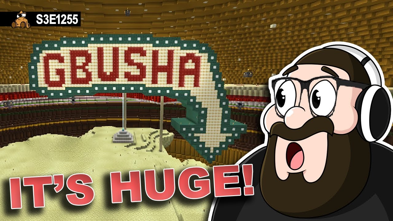I Built A GIANT Sign Inside a GIANT Cheeseburger In HARDCORE! - BDB ...