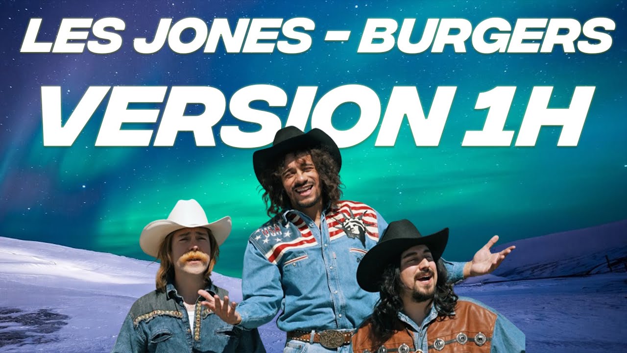 Les Jones - Burgers - 1H Version - YouTube