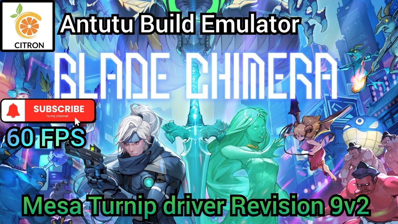 60 FPS playable | Blade Chimera | Citron Emulator on android. - YouTube