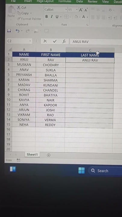 Excel Name - YouTube