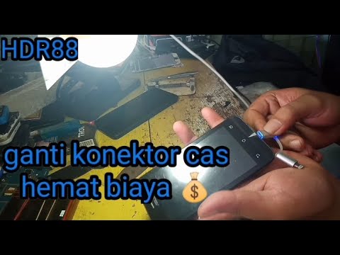 Cara ganti konektor charger asus x014d