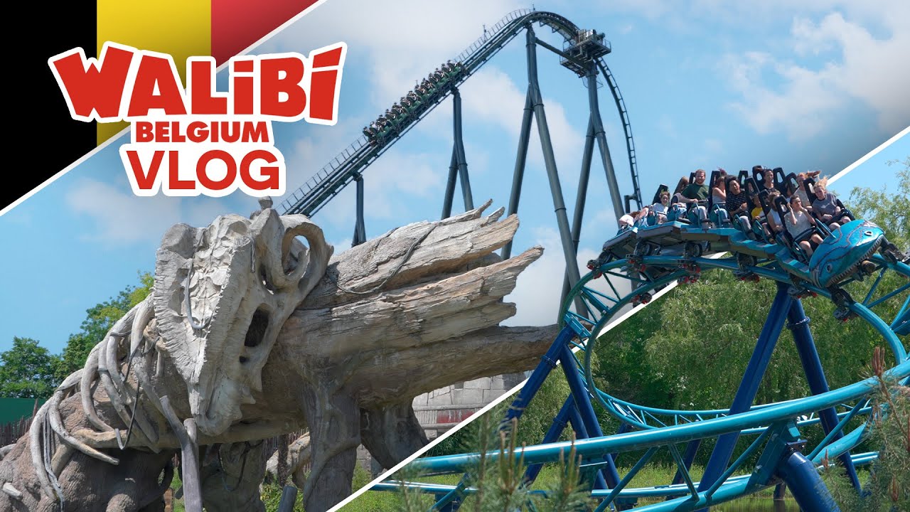 The Fantastic Rides of Walibi Belgium! Kondaa Mega Coaster and the ...