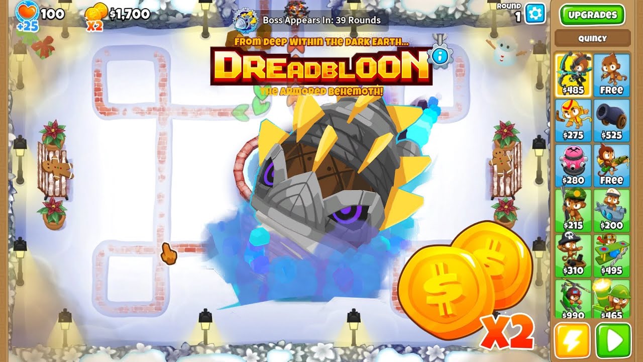 Elite Dreadbloon Boss Event Week 75 With Double Cash. ( Bloon TD 6 ...