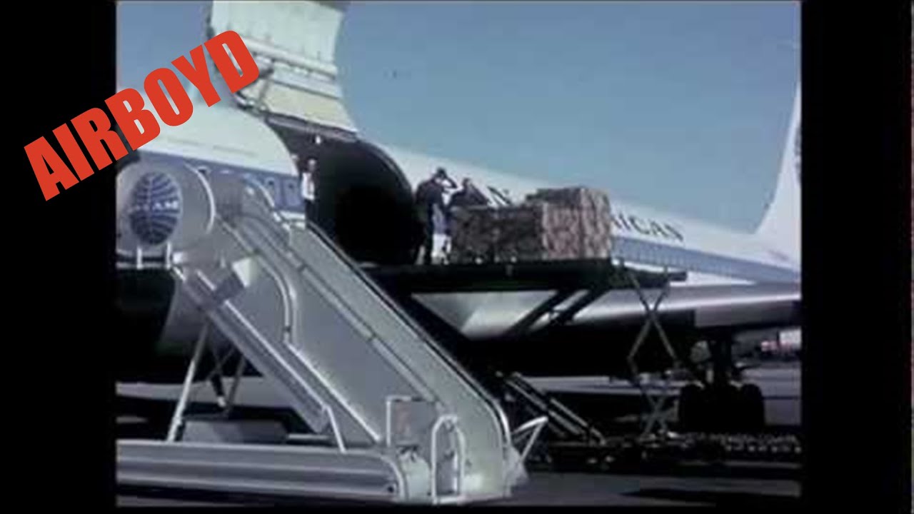 Pan Am Boeing 707-320C "Combi" - YouTube