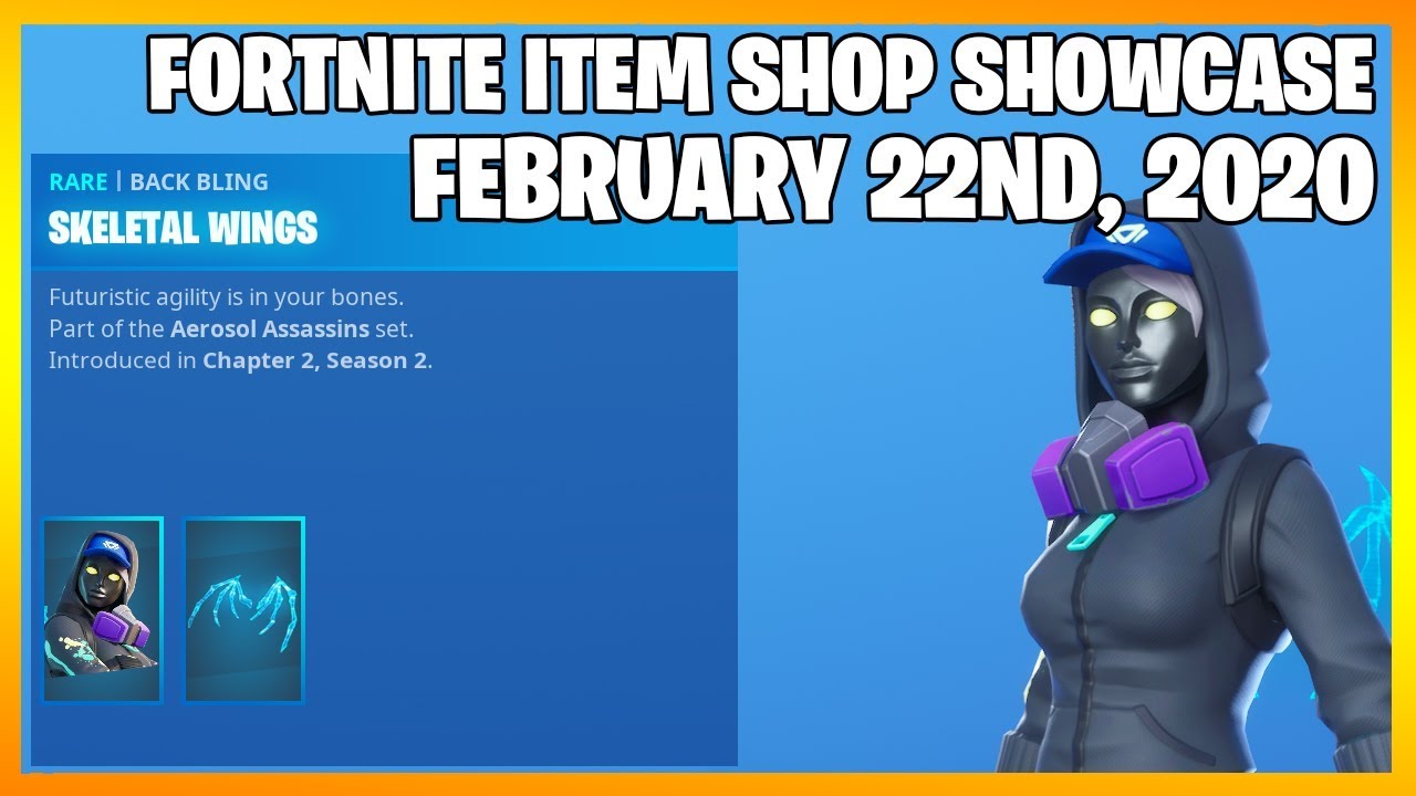 Fortnite Item Shop *NEW* MYSTIFY SKIN! [February 22nd, 2020] (Fortnite ...