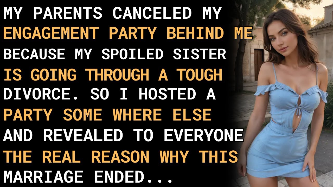 My Parents Cancelled My Engagement Party Because My Entitled Sister Is ...