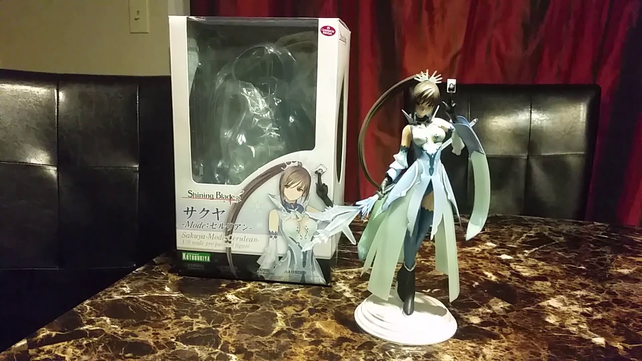 Shining Blade - Sakuya Cerulean Figure - YouTube