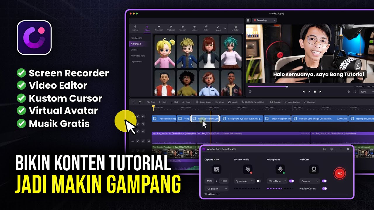 Apliaksi Terbaik untuk Membuat Video Tutorial di PC - Bisa Rekam Layar ...