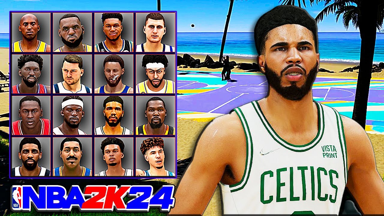 BEST Jayson Tatum Face Creation on NBA 2k24! - YouTube
