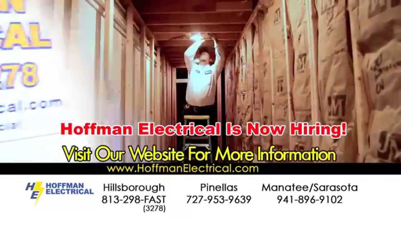 Hoffman Electrical - NOW HIRING! (30 Second Cable Commercial) - YouTube