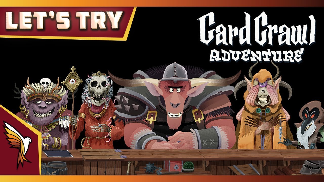 Card Crawl Adventure | GamePlay | Let's Play | Let's Try (Deck Building ...