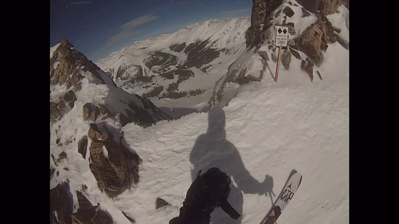 Skiing the East Wall at Arapahoe basin February 2017 - YouTube