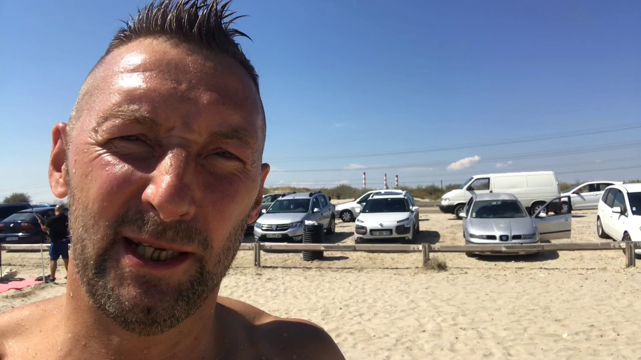 Plage du Cavaou. Fos-Sur-Mer. France. Пляж Кавау. Фос-сюр-Мер. Франция ...