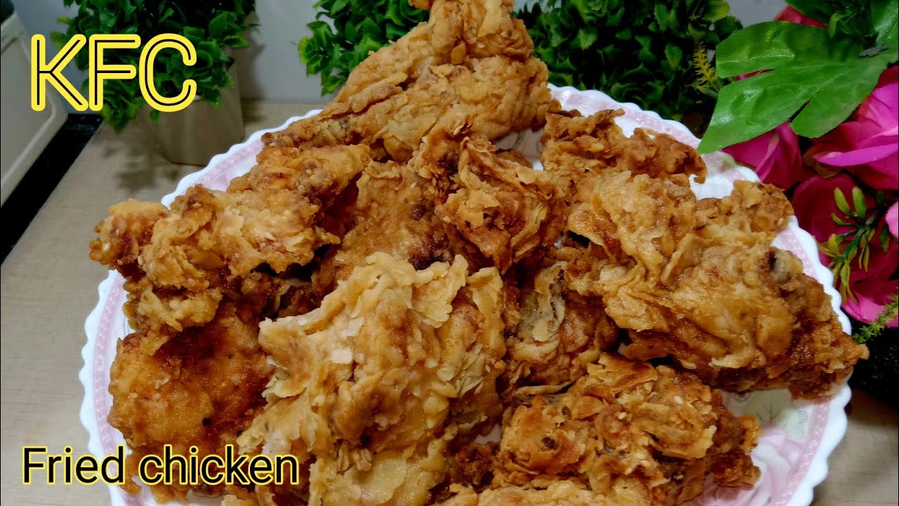 KFC fried chicken recipe by Masala Recipe Crispy chicken - YouTube