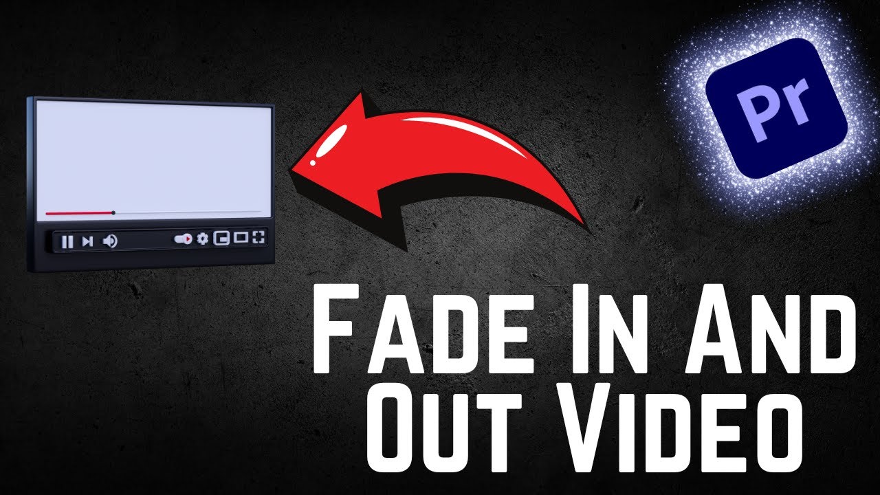 How To Fade In And Out Video In Adobe Premiere Pro cc - YouTube