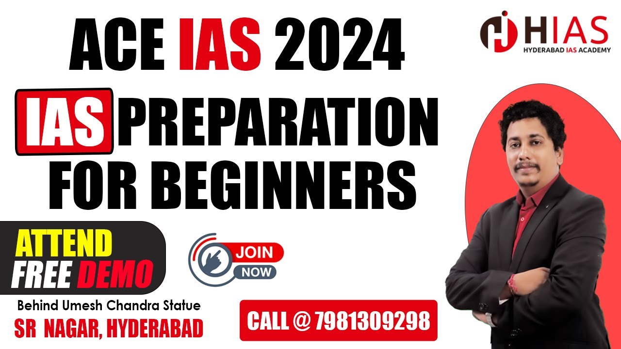 ACE IAS 2024 || IAS preparation for beginners || Prepare for Civil ...