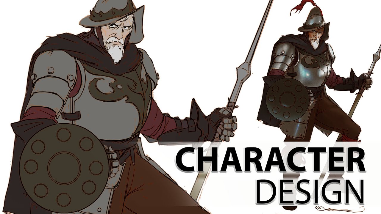 Character Design Painting Tips - Stream Highlights - YouTube