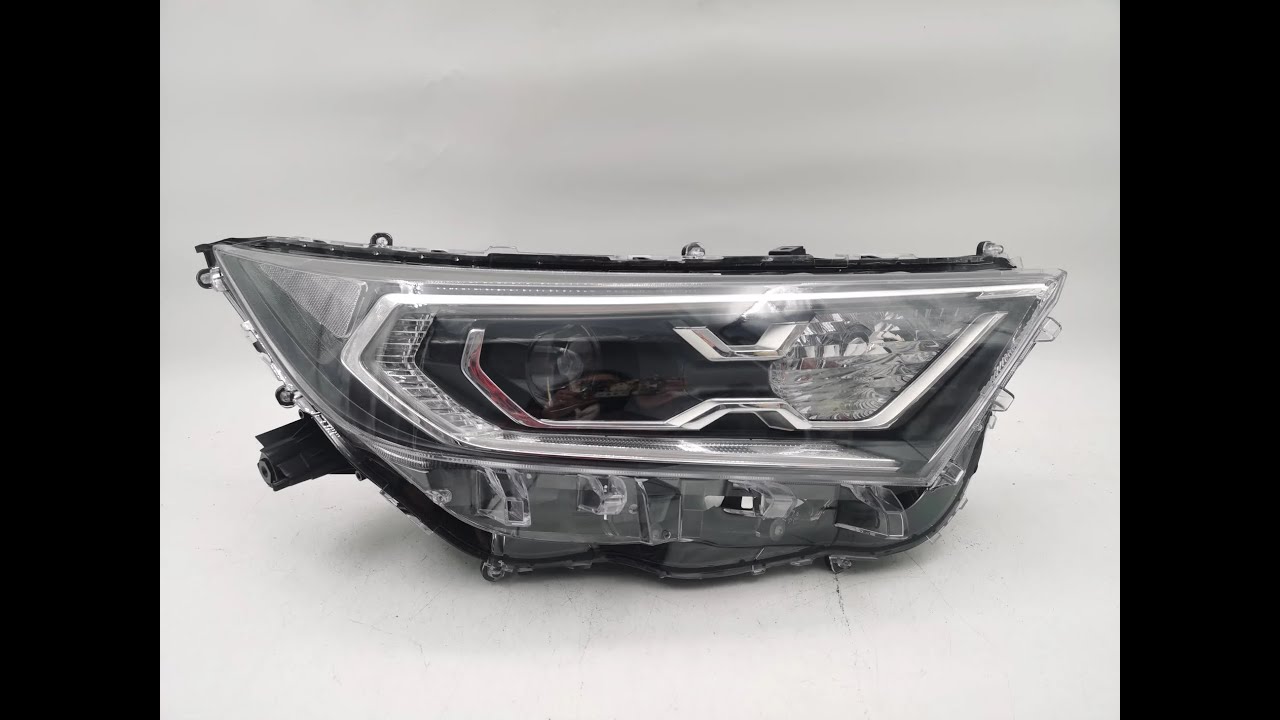 headlights for 2019 rav4 hybrid - YouTube