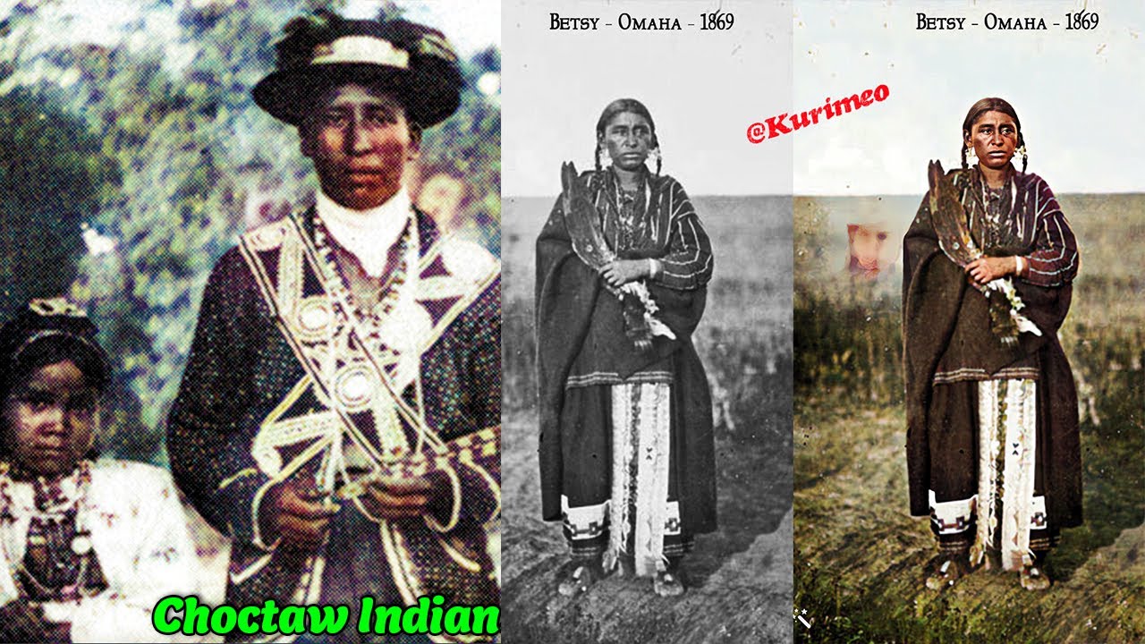 PART #2 - Real American Indian Photos Colorized For The First Time Ever ...