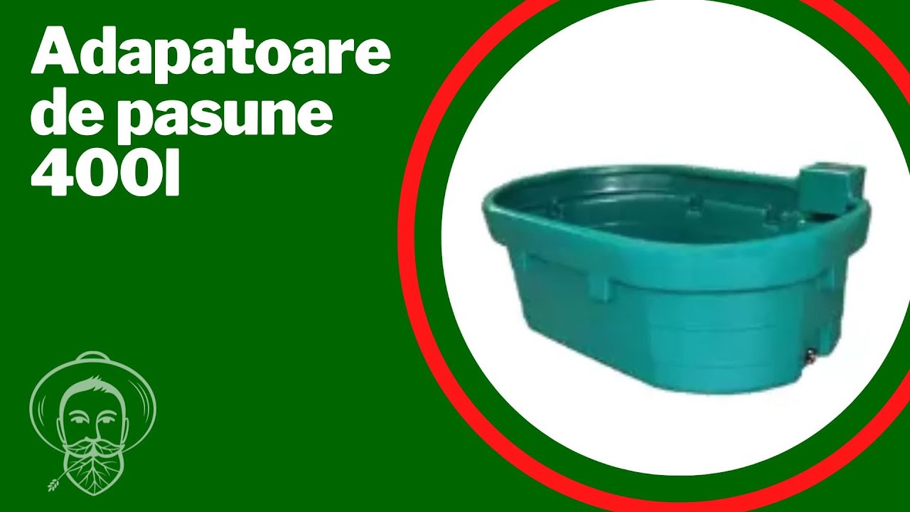Adapatoare de pasune pentru animale capacitate 400 l - YouTube
