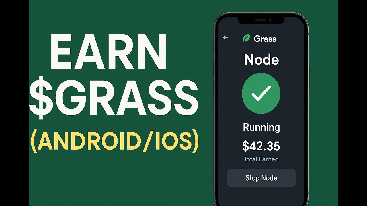 RUN GRASS NODE IN ANDROID | EARN MONEY WITH $GRASS GRASS NODE MOBILE ...