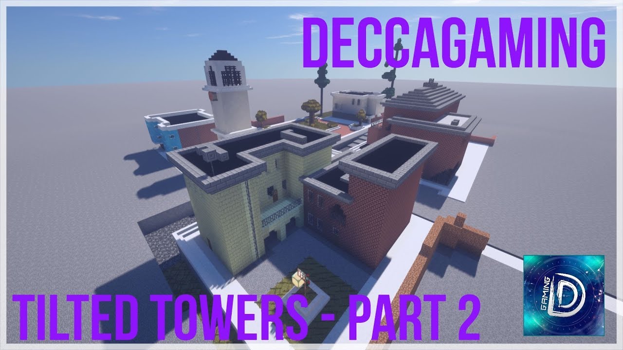 Building Fortnite in Minecraft! (Part 2 - World download!) - YouTube