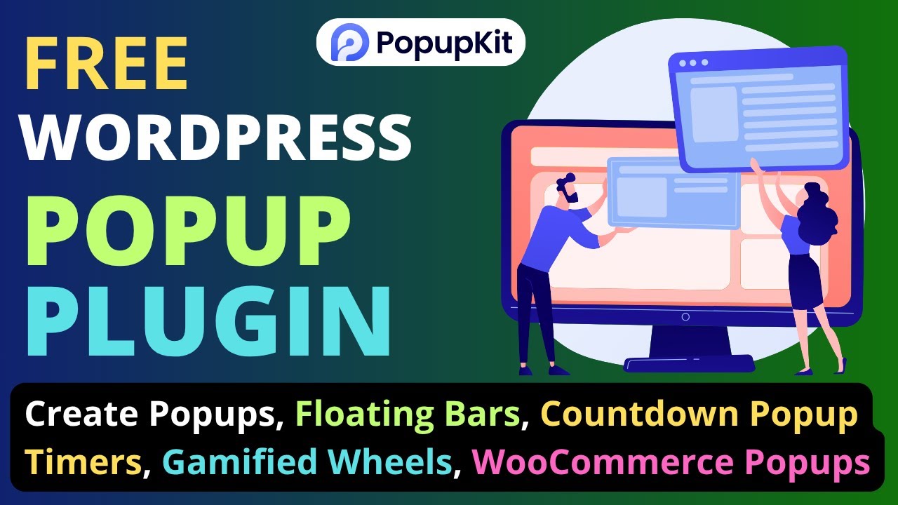 Free WordPress Popup Plugin | Create Popups, Floating Bars, Coupon wheels | PopupKit Plugin ...