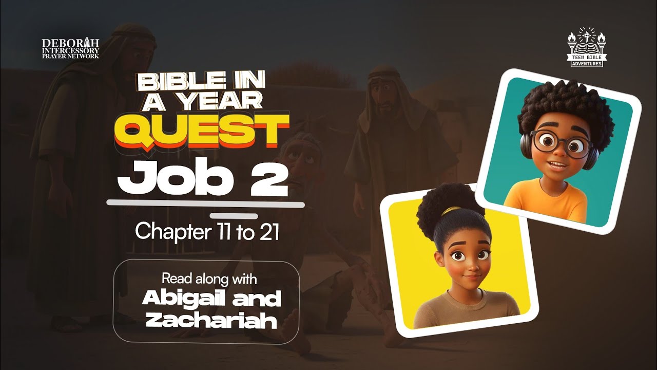 NEW! Job Part 2 II Chapters 11 to 21 II Teen Bible Adventures - YouTube
