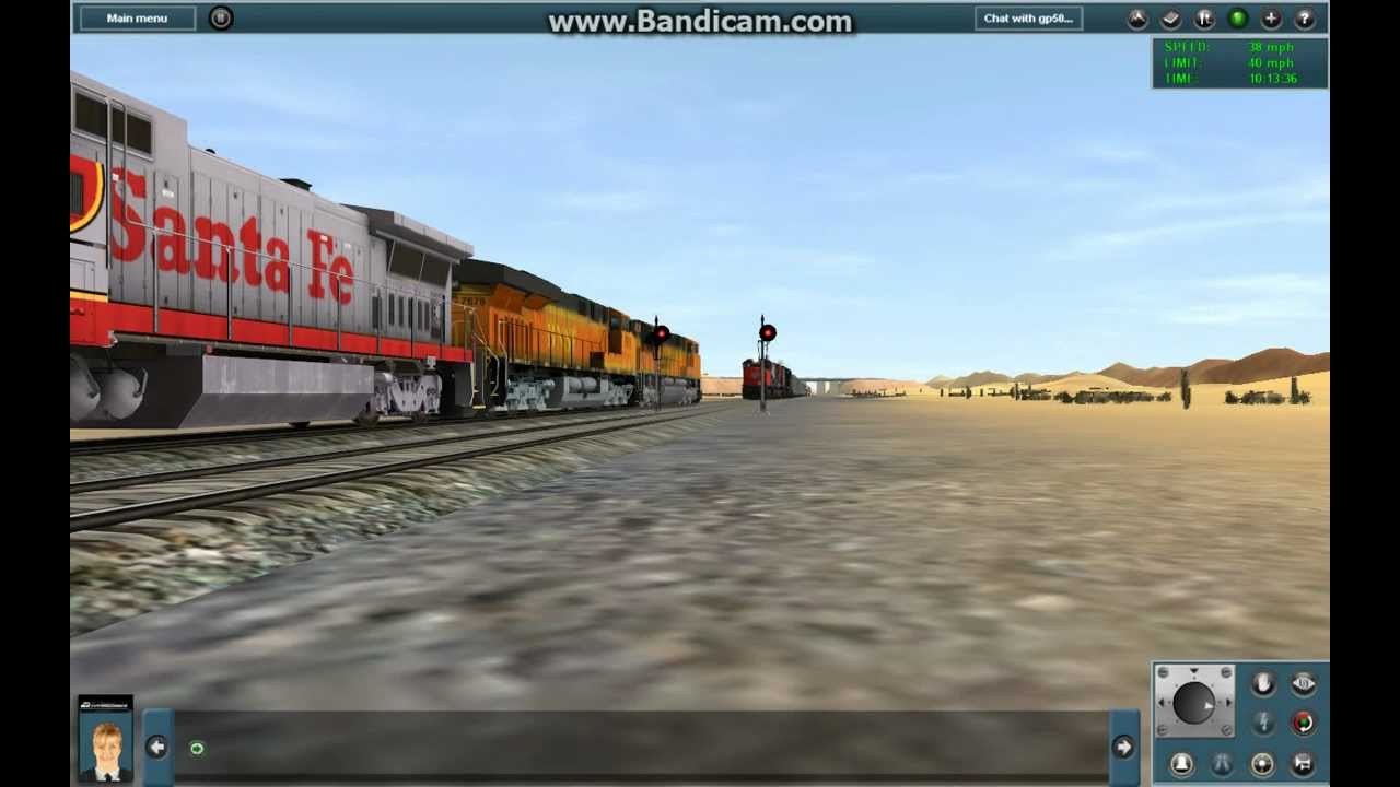 TS12 Southern pacific SD70MAc and BNSF Crash! - YouTube