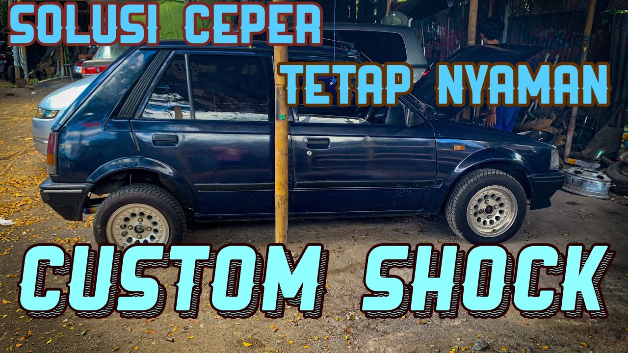 DAIHATSU CHARADE Custom Shock,Ceper Harian Tetap NYAMAN,Modifikasi ...