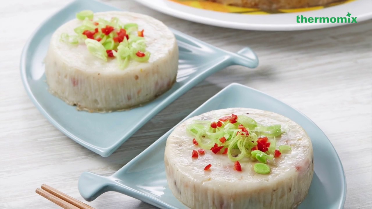 Thermomix® Malaysia Steamed Loh Pak Ko (Radish Cake) Recipe - YouTube