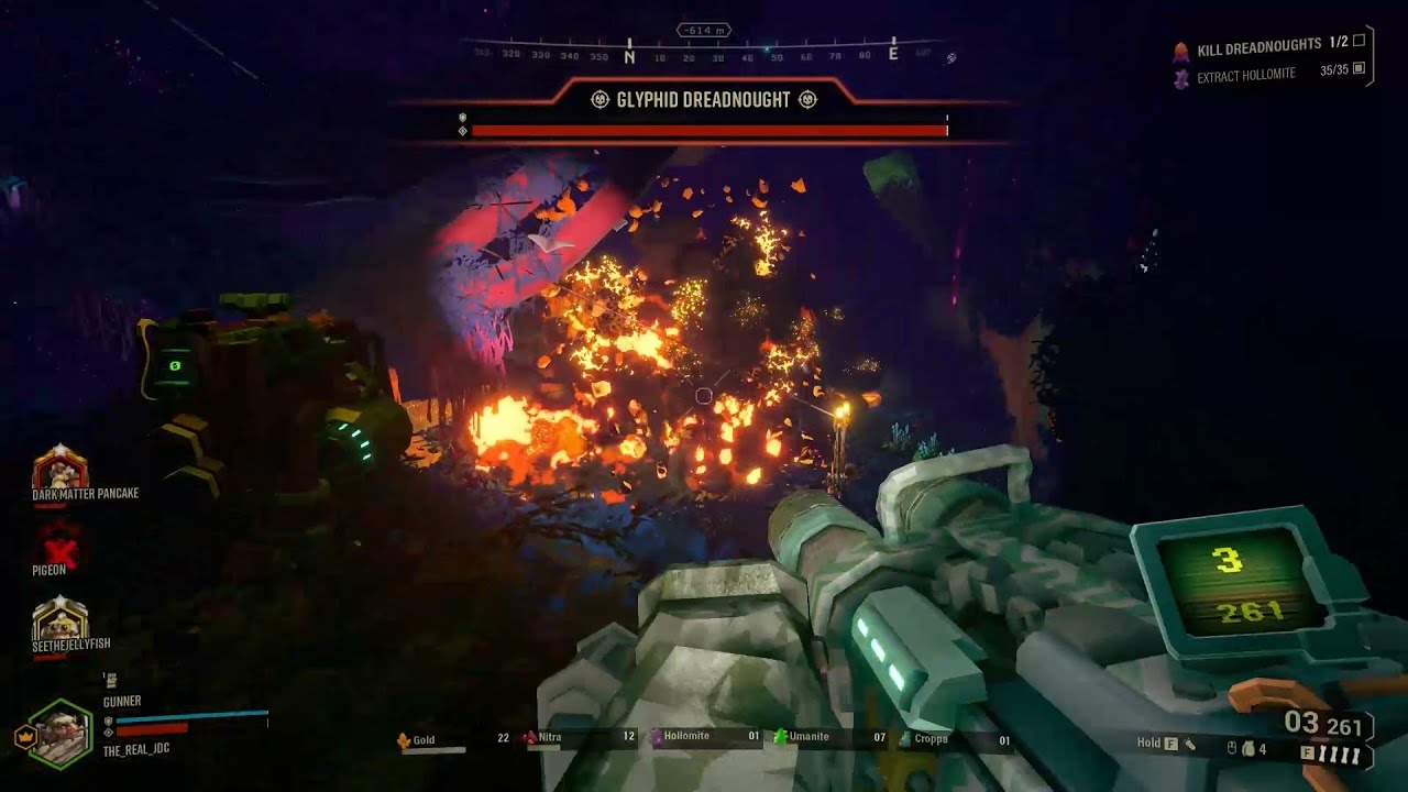 INSTANTLY booming a Glyphid Dreadnought with TWO bulk detonators | Rare ...