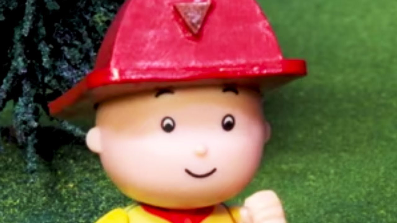 Fireman Caillou | Caillou Cartoon - YouTube