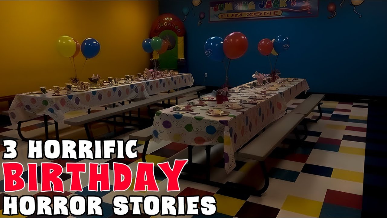 3 Horrific BIRTHDAY Horror Stories - YouTube