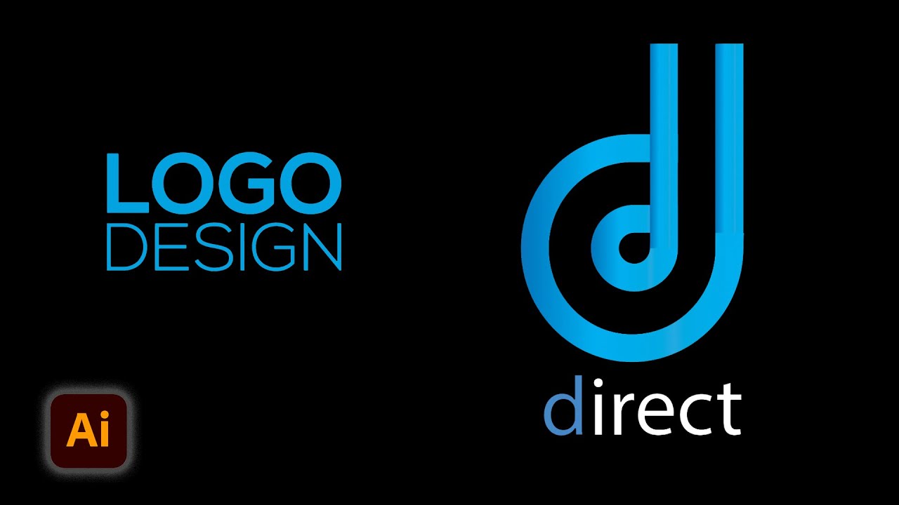 Direct Logo Design In Illustrator | Urdu/Hindi Tutorial | HW Designer ...