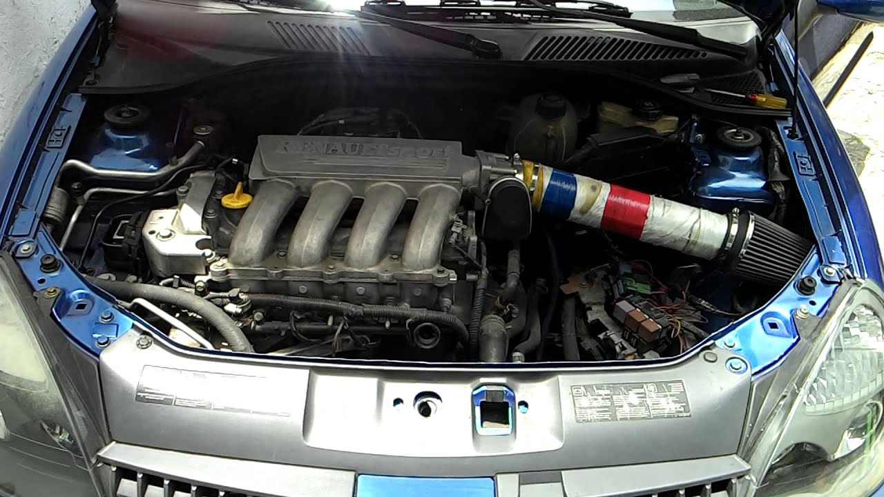 Clio sport intake wmilianno - YouTube